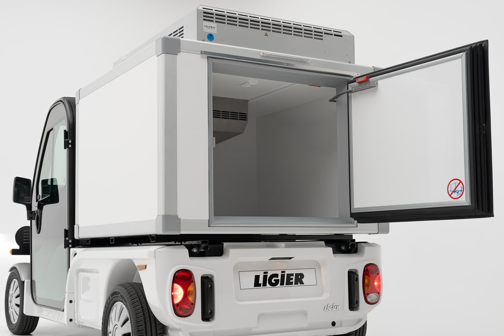 Ligier Pulse 4 Electric Refrigerated Van | Compact Electric Vehicle